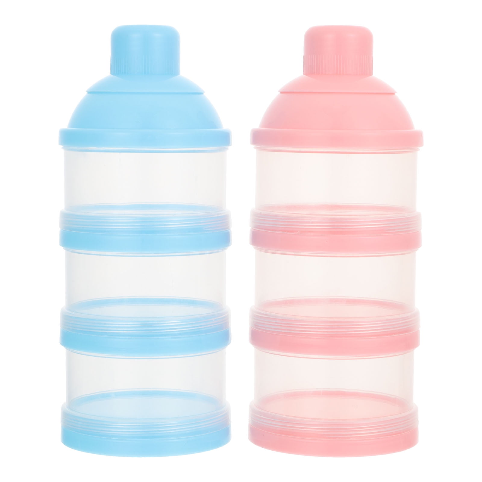 BESTYASH 2-Pack Airtight Formula Containers with ABS Three-Layer Design ...