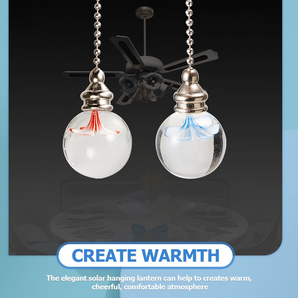 BESTYASH 2Pcs Assorted Color Ceiling Lamp Pull Chain Extension with ...