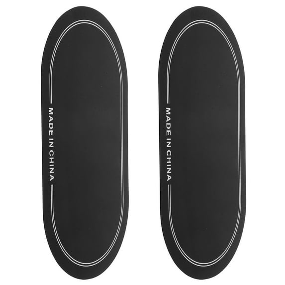 BESTYASH 2Pcs Bass Drumhead Patch Pads Black to Extend Drum Life and ...