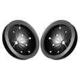 BESTYASH 2Pcs Black Garbage Disposal Sink Splash Guard Prevents ...