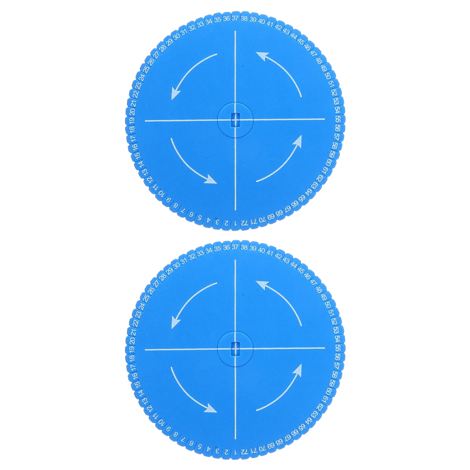 BESTYASH 2Pcs Blue Kumihimo Disk Braiding Wheel Bracelet Kit for Home ...