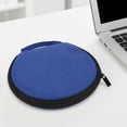BESTYASH 2Pcs Car Cd Case Storage Box with Zipper Multi Color Oxford ...