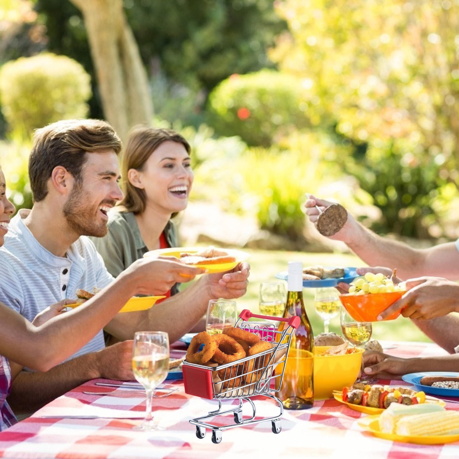 BESTYASH 2Pcs Creative Food Presentation Baskets for Storage Bar Snacks ...