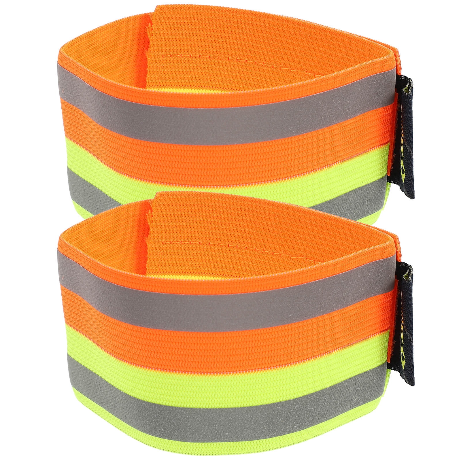 BESTYASH 2-Pack Reflective Cycling Bracelets High Visibility Safety ...