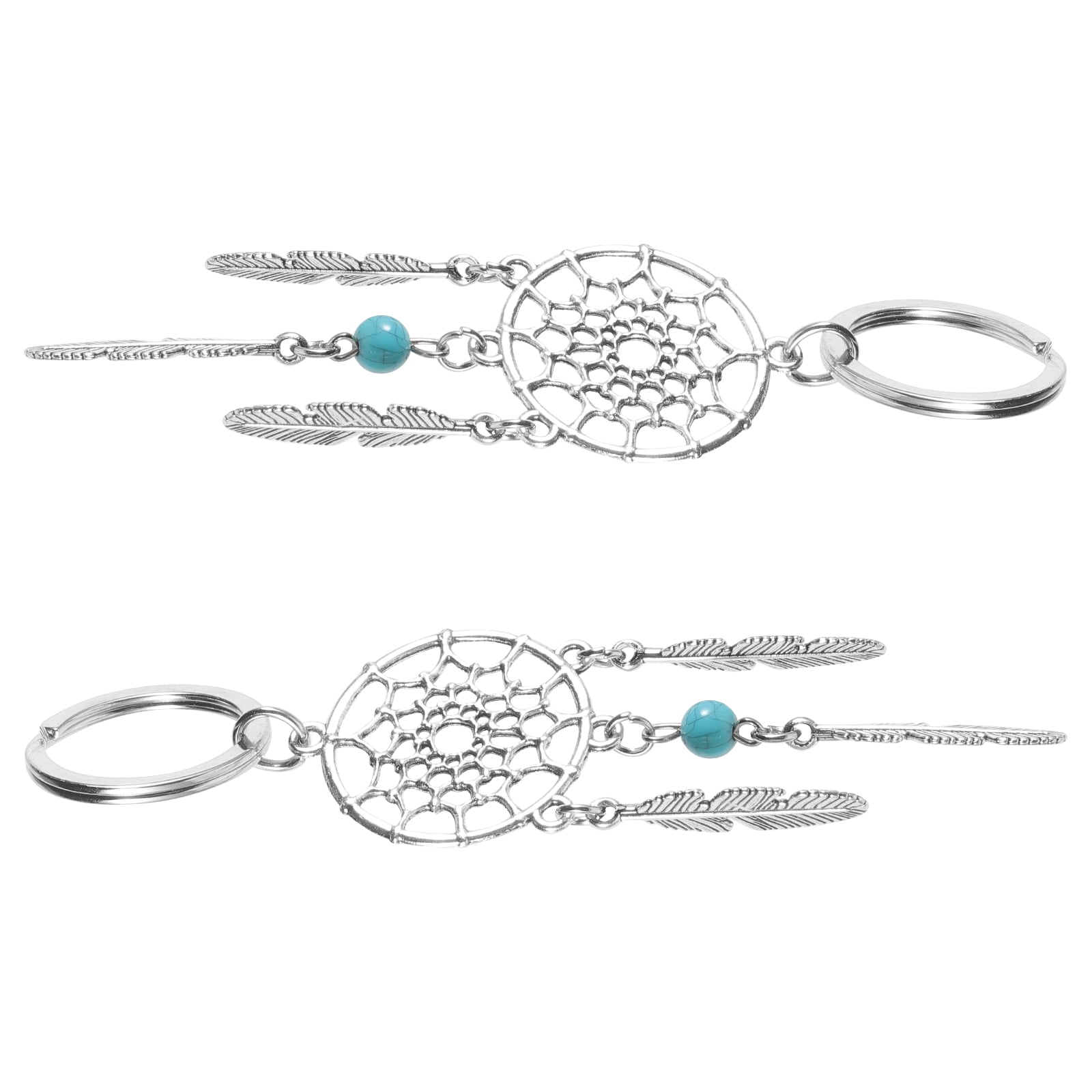 BESTYASH 2-Pack Metal Dream Catcher Keychains for Bag Decoration, and ...