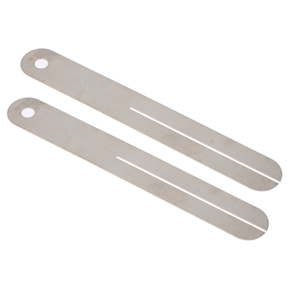 BESTYASH 2Pcs Fretboard Protection Gasket Guitar Stainless Steel Sheet ...