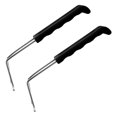 BESTYASH 2Pcs Fry Basket Handle Replacement Black Stainless Steel ...