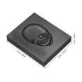 BESTYASH 2Pcs Graphite Skull Molds for Metal Casting DIY Heat Resistant ...