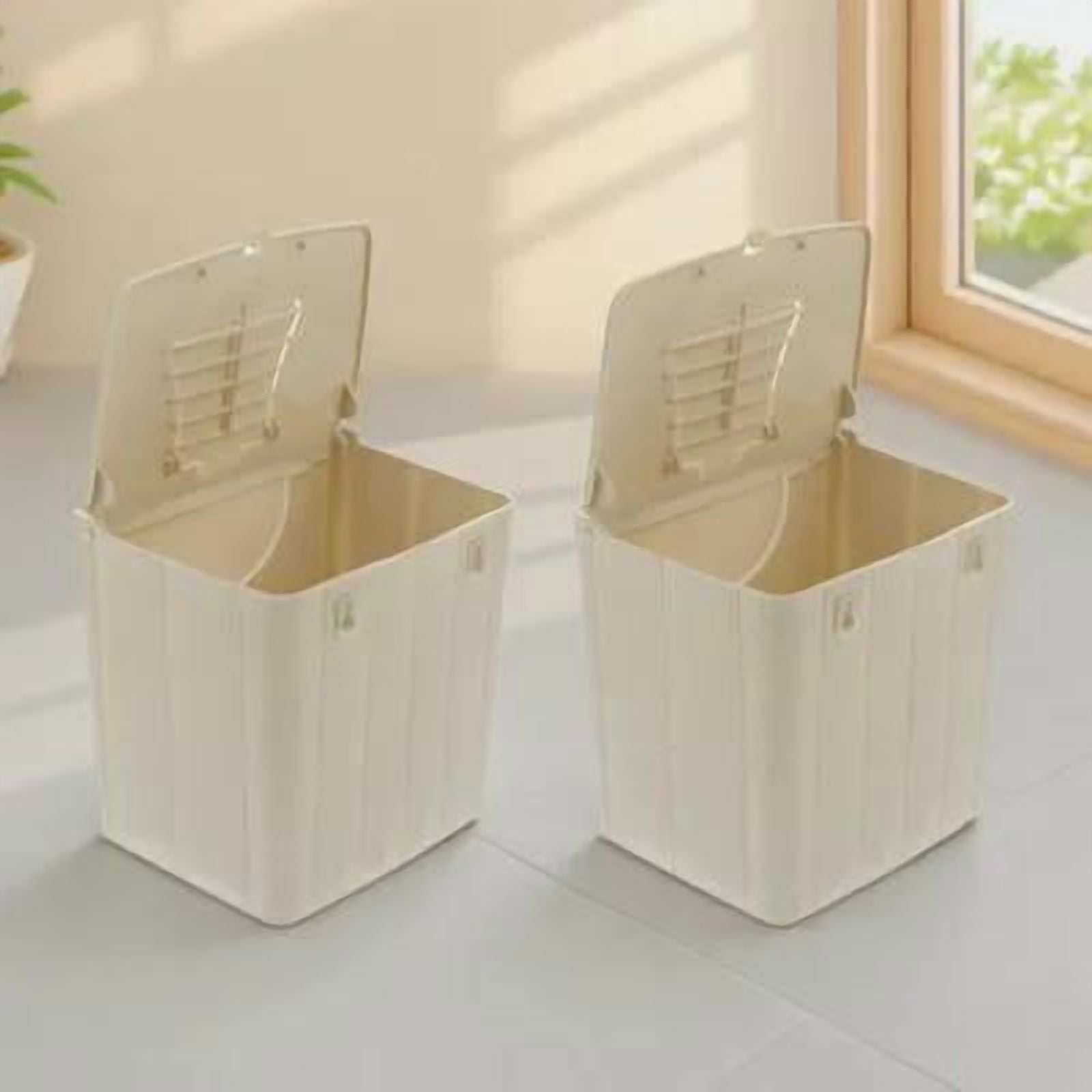 BESTYASH 2Pcs Hanging Bird Roosting Box Beige Plastic Breeding Case for ...