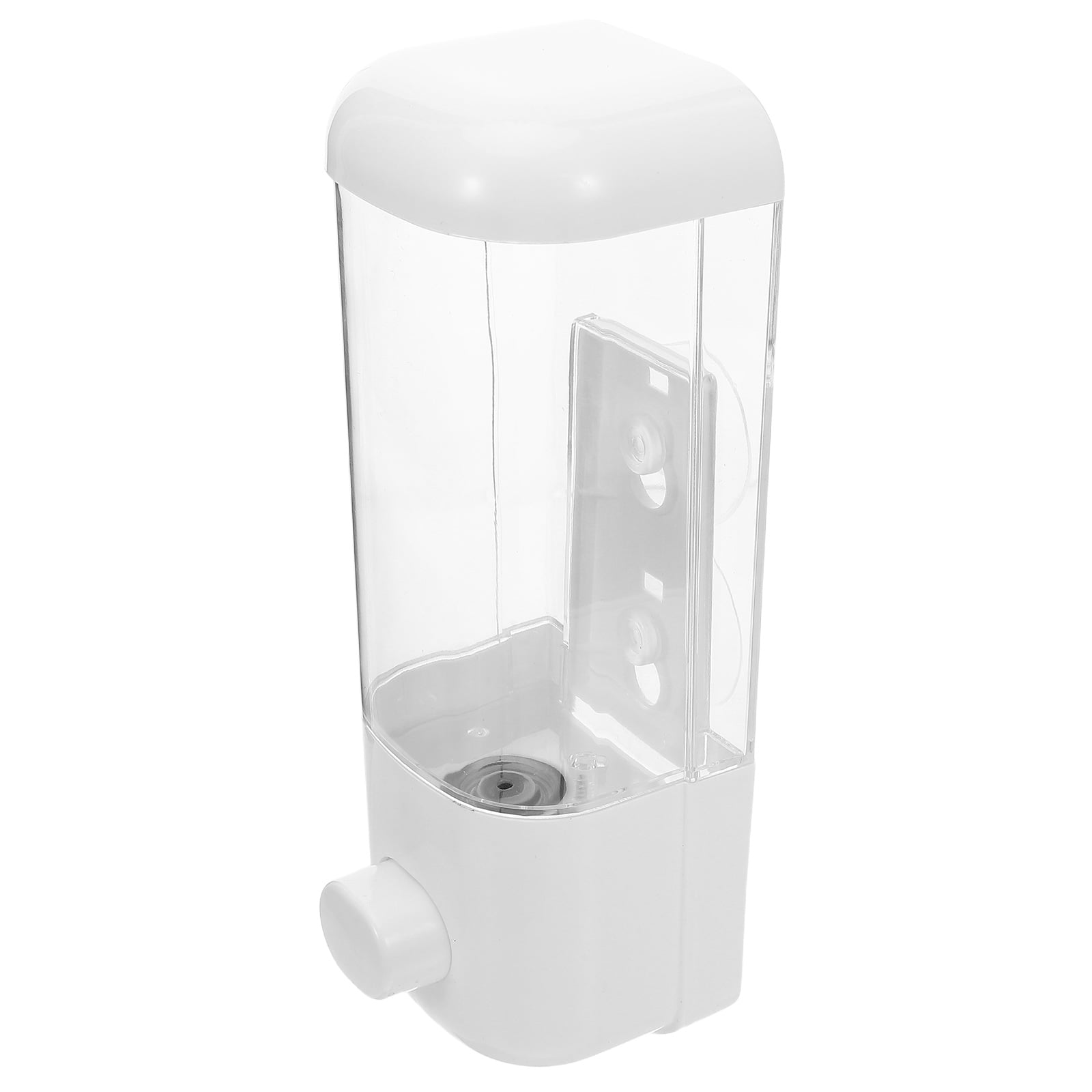 BESTYASH 2Pcs Hanging Liquid Soap Dispenser White Manual Plastic ...
