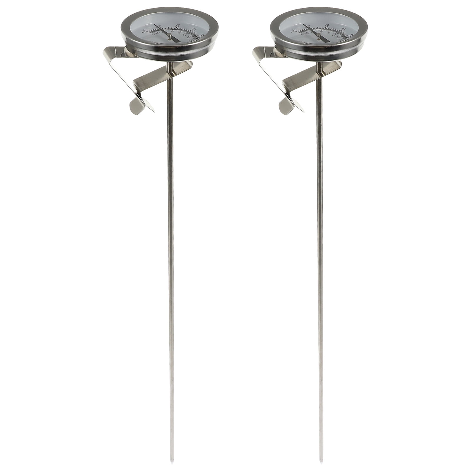BESTYASH 2Pcs Instant Read Kitchen Thermometers with Clip for Measuring ...