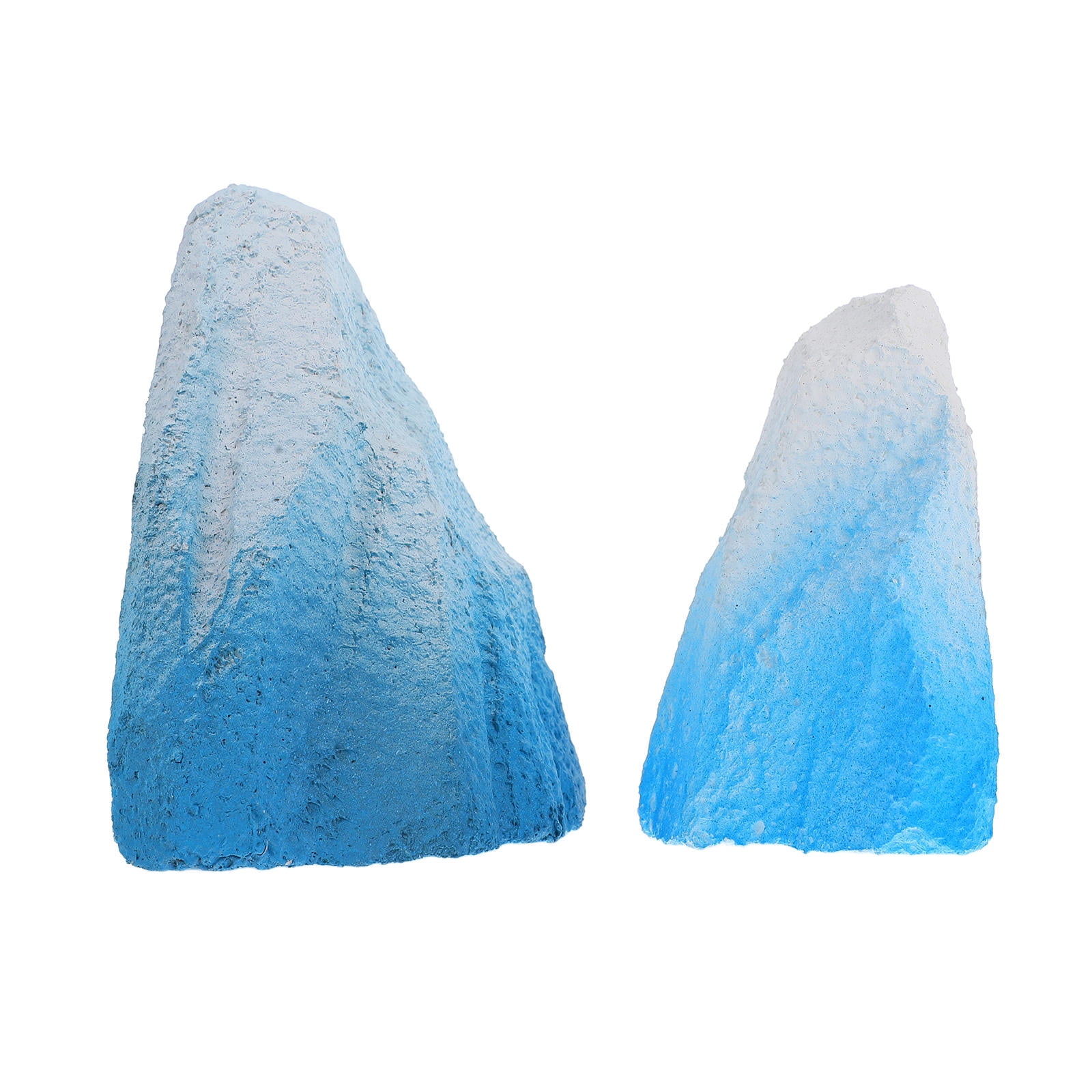 BESTYASH 2-Pack Lightweight Foam Iceberg Aquarium Decor for Fish Tanks ...