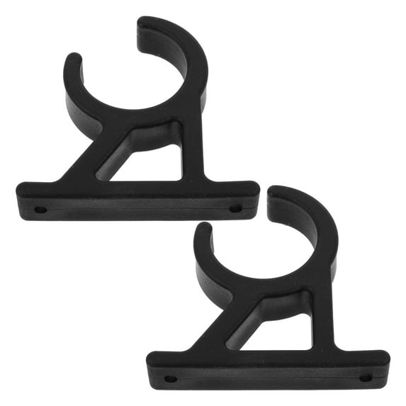 BESTYASH 2Pcs Marine Black Nylon Pipe Clamp Boat Tube Clip Paddle ...