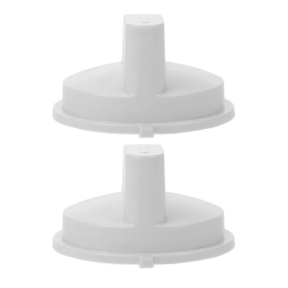 BESTYASH 2Pcs Microwave Oven Timer Knobs White Plastic Replacement ...