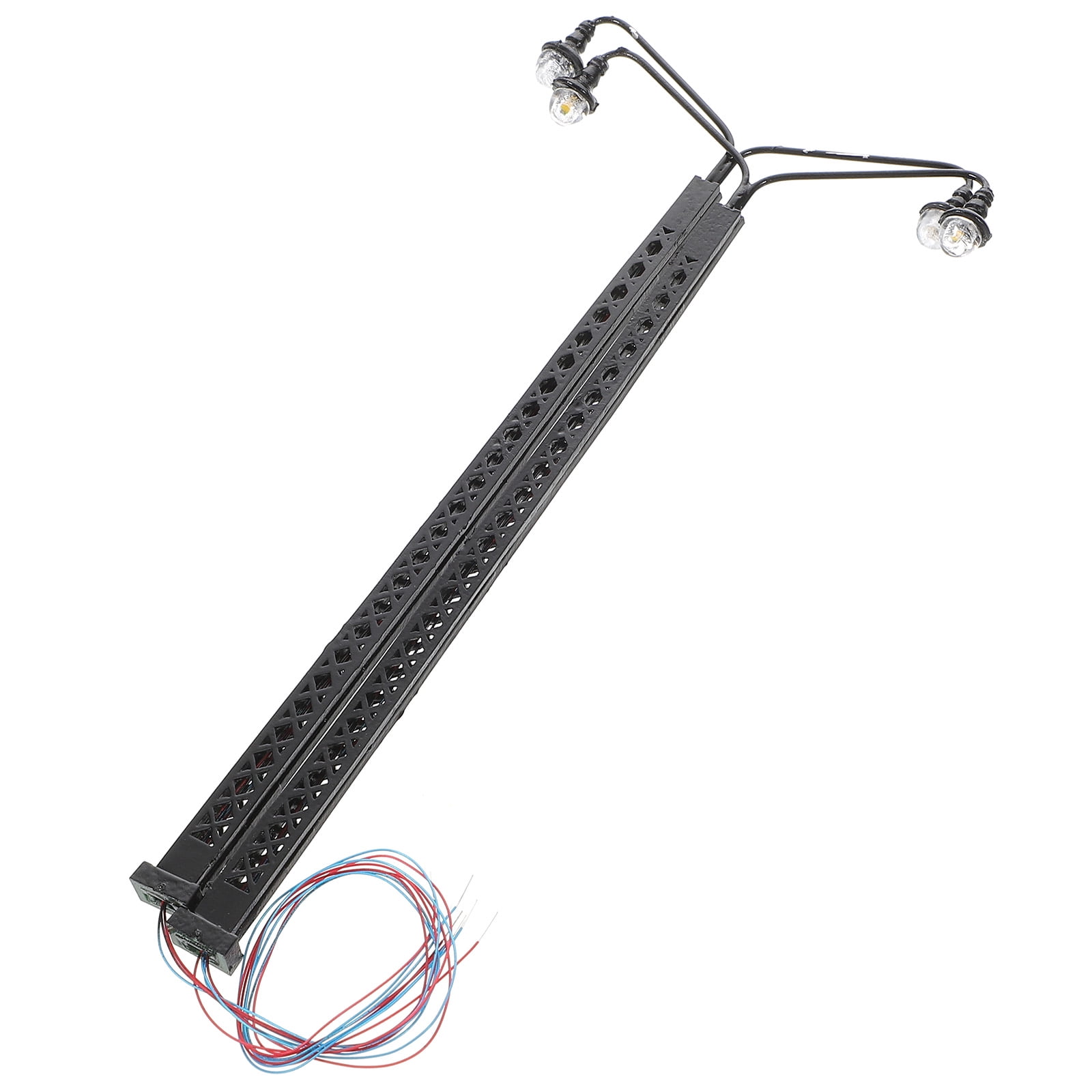BESTYASH 2Pcs Model Railroad Lights Mini Light Model Black Stainless ...