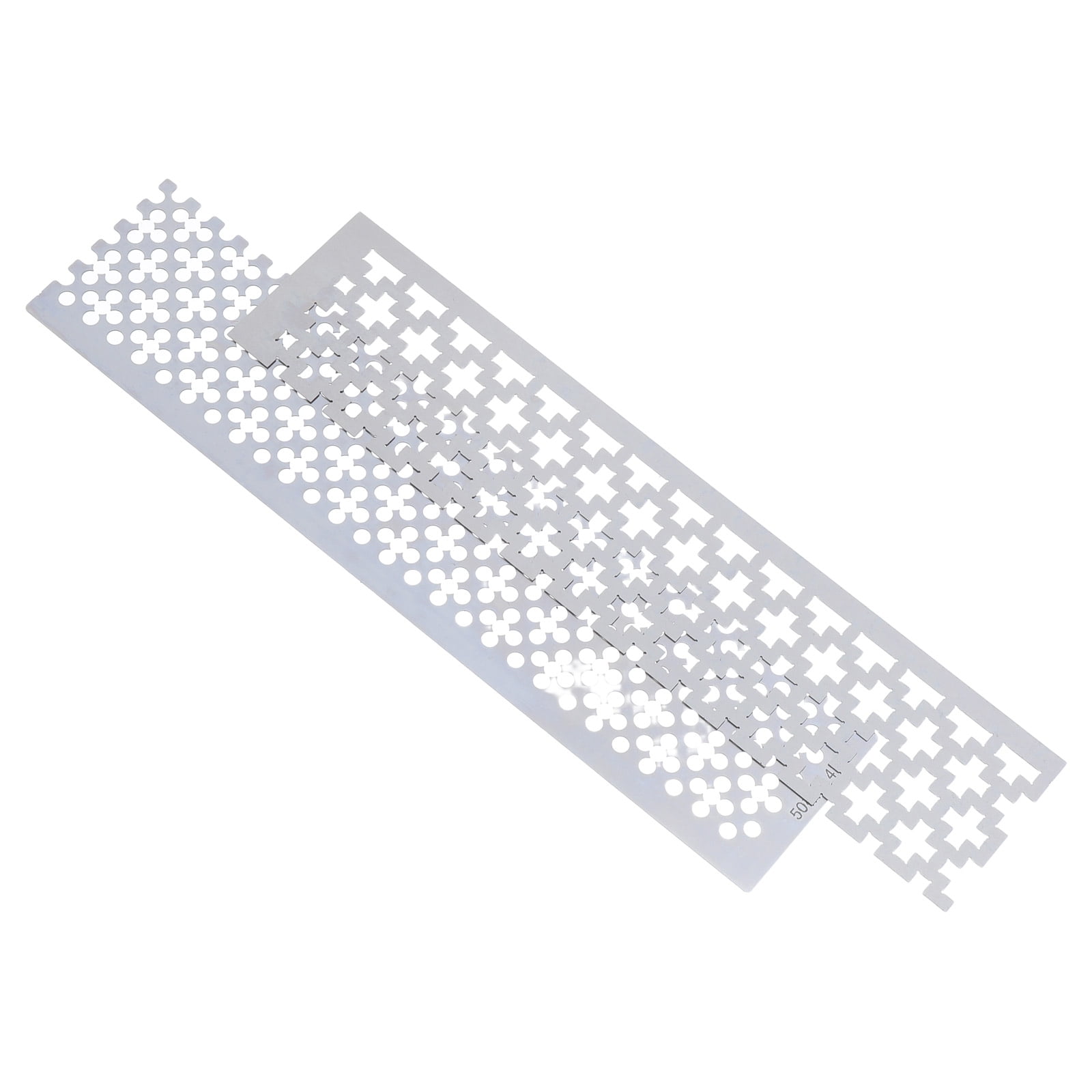 BESTYASH 2Pcs Multifunctional Drill Painting Tool Stainless Steel Ruler ...