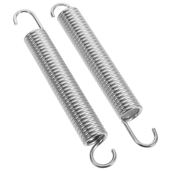 BESTYASH 2Pcs Plated Silver Recliner Spring Replacement Kit for Sofa ...