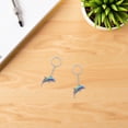 BESTYASH 2Pcs Portable Metal Dolphin Keychain for Backpacks with ...