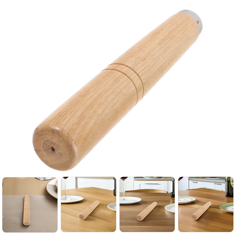 BESTYASH 2Pcs Replacement Wooden Spatula Handle Light Yellow Anti-Scald ...