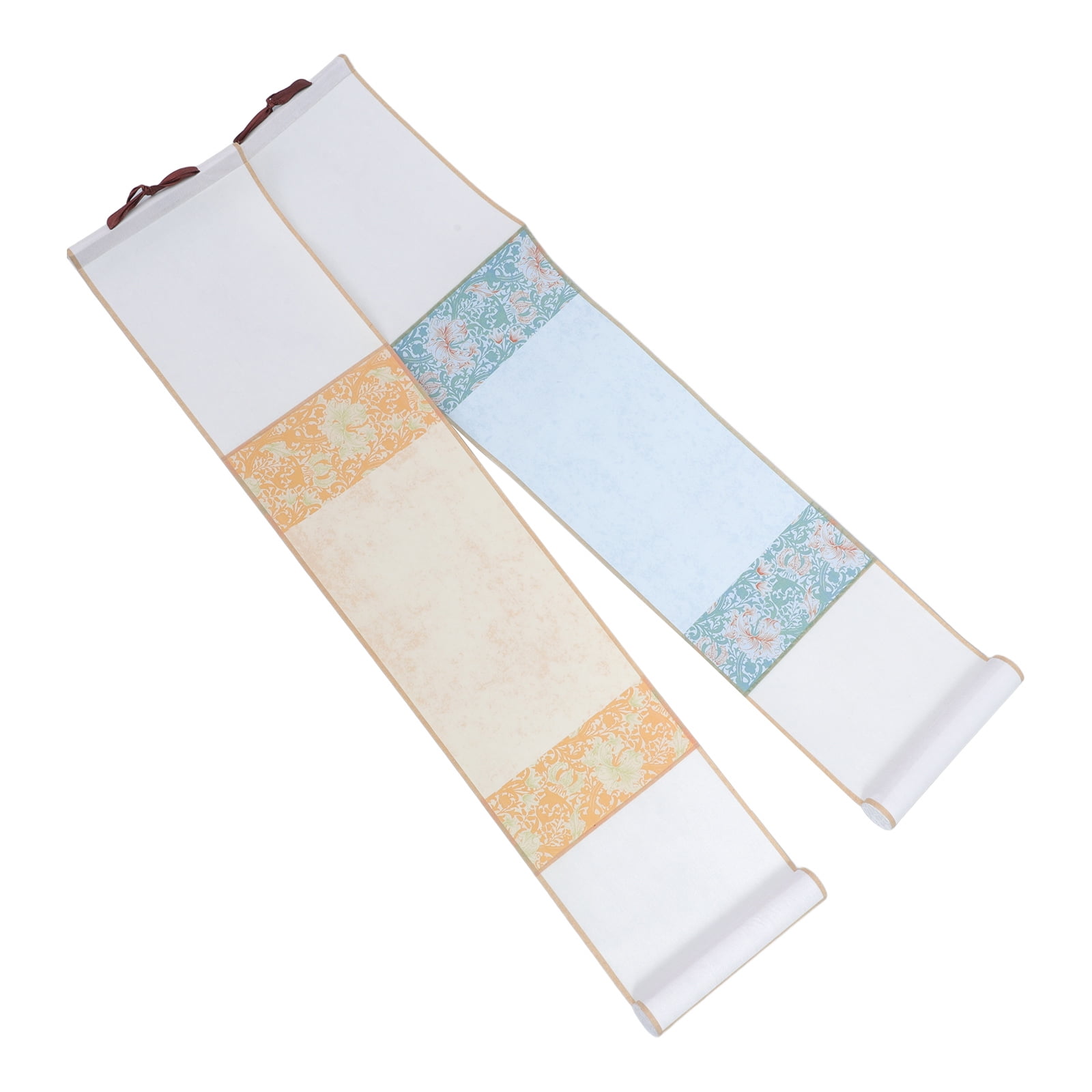 BESTYASH 2Pcs Sumie Paper Scrolls Hanging Wall Scrolls for Art Display ...