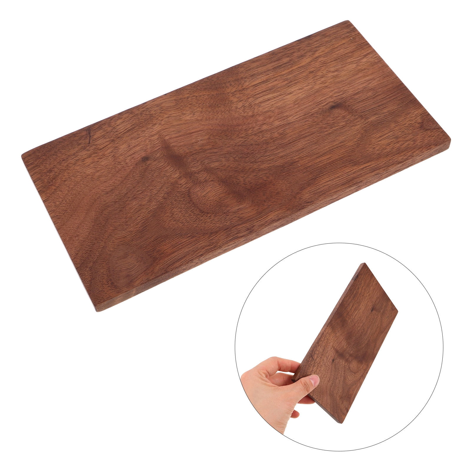 BESTYASH 2-Pack Thick Walnut Wood Blocks for Carving, Crafting, and ...