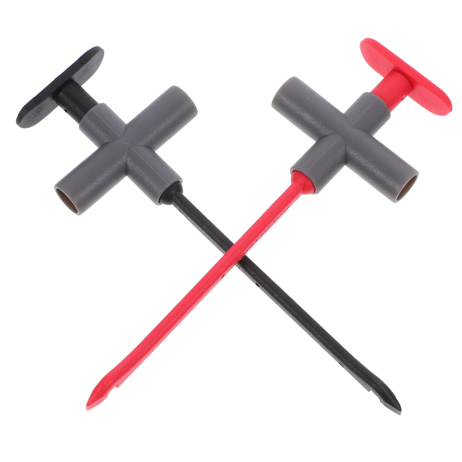 BESTYASH 2Pcs Versatile Testing Multimeter Probes Set Non-piercing ABS ...