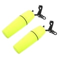 BESTYASH 2Pcs Yellow Floating Waterproof Dry Box Durable Plastic ...