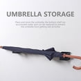 BESTYASH 2Sets Modern Wall-Mounted Umbrella Holder with Rounded Corners ...