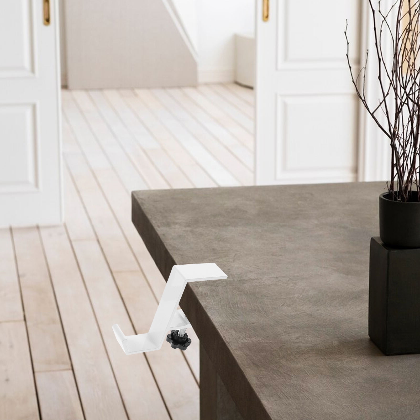 BESTYASH 2pcs Desk Clamp Hooks For Outdoor Hanging Key Holder And Bag ...