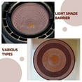 BESTYASH 2pcs Lamp Shade Shading Tools Dark Brown for Simple Spotlights ...