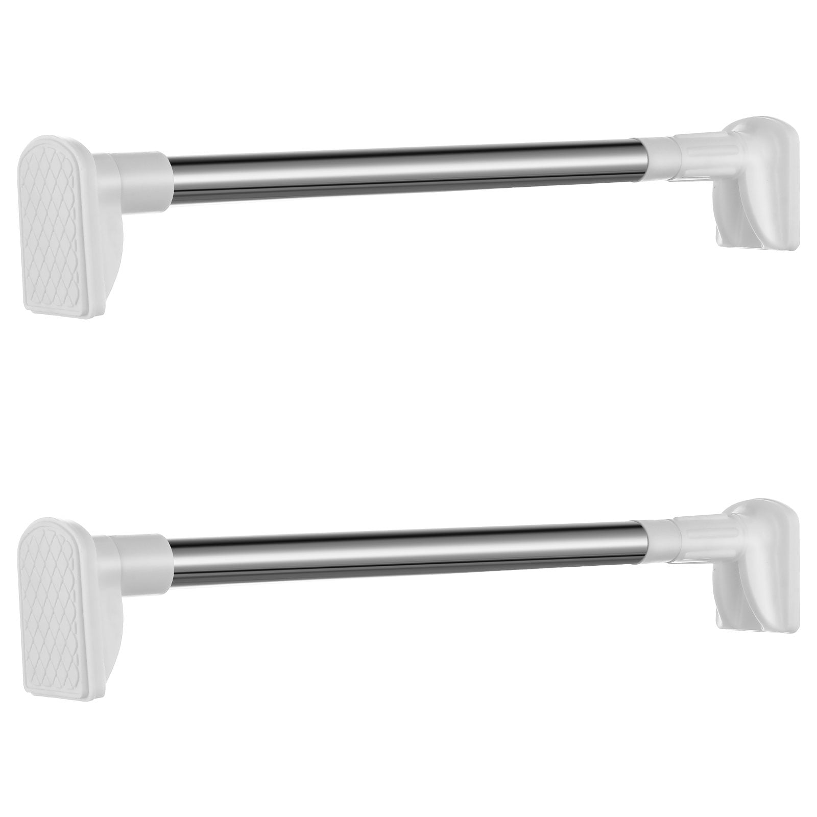 BESTYASH 2pcs stainless steel closet rods Heavy Duty for Clothes ...