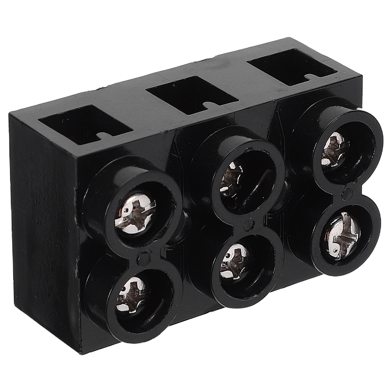 BESTYASH High Current 3 Position Screw Terminal Block Dual Row Wire ...