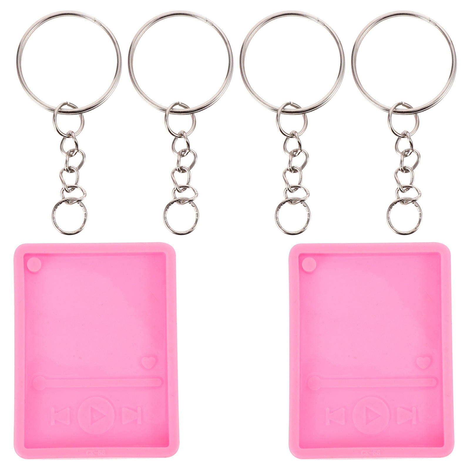 BESTYASH Set of 30 Resin Silicone Molds for Key Crafting and Design ...