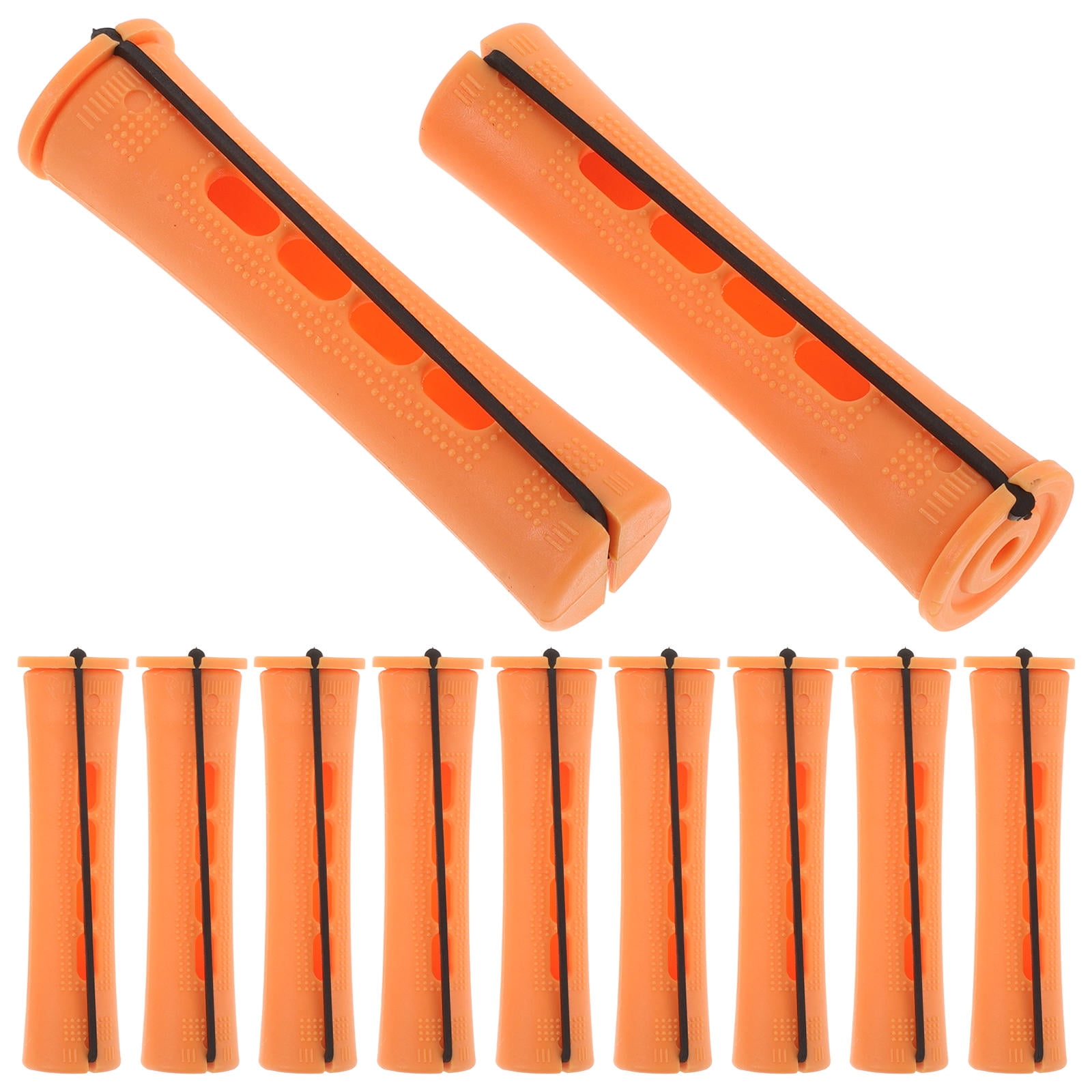 BESTYASH 30Pcs Portable Orange Hair Perm Rods for Effortless Curling ...