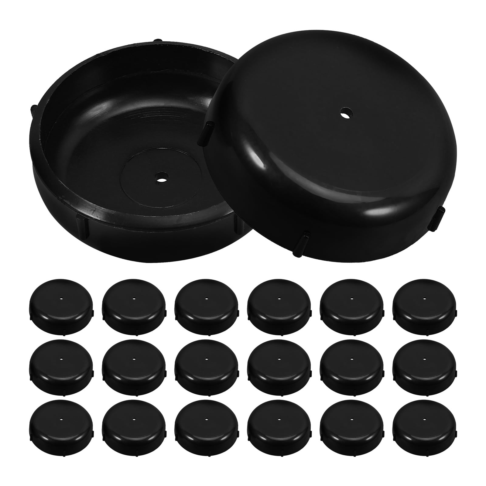 BESTYASH 32Pcs Round Furniture Foot Pads Plastic Chair Stoppers to ...