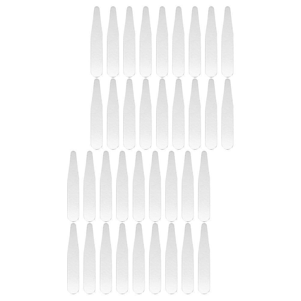 BESTYASH 36Pcs Shirt Collar Stays for Men Metal Collar Shaper with ...
