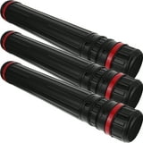 BESTYASH 3Pcs Extendable Plastic Tubes for Posters with Portable Strap ...