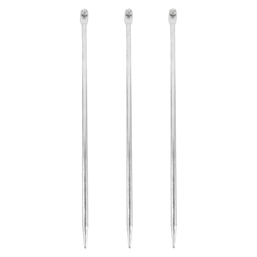BESTYASH 3Pcs Galvanized Electrical Grounding Rods for Portable Ground ...