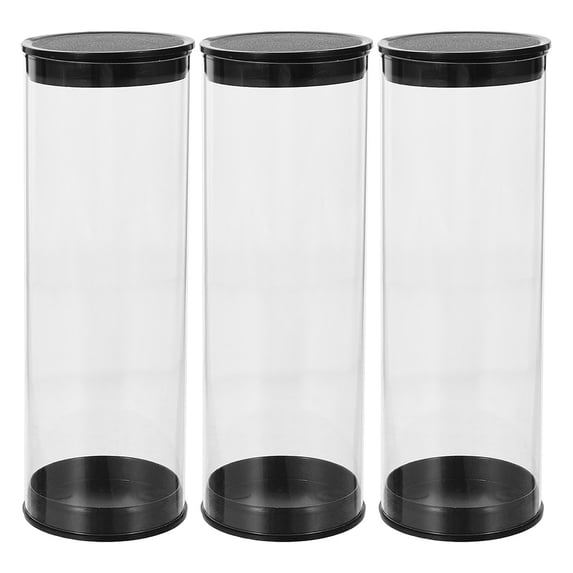 BESTYASH 3Pcs Golf Ball Carrying Case Clear PVC Storage Tubes for ...