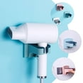 BESTYASH 3Pcs Wall Mounted Hair Dryer Rack Punch Free Installation with ...