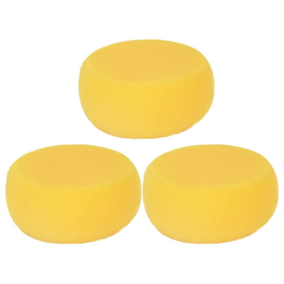 BESTYASH 3pcs Round Sponge for Painting Tools Multipurpose Yellow Color ...