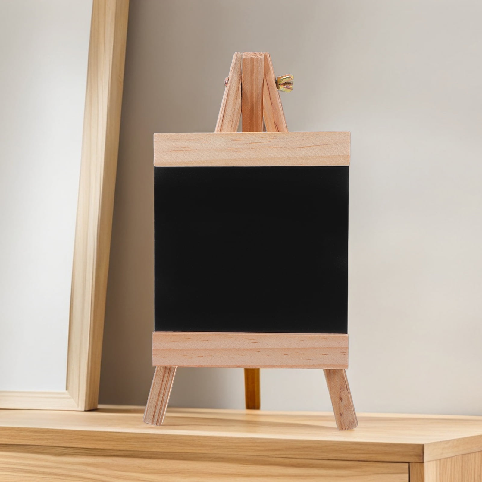 BESTYASH 3pcs Wooden Display Notes Board Black for Bars and Shops ...