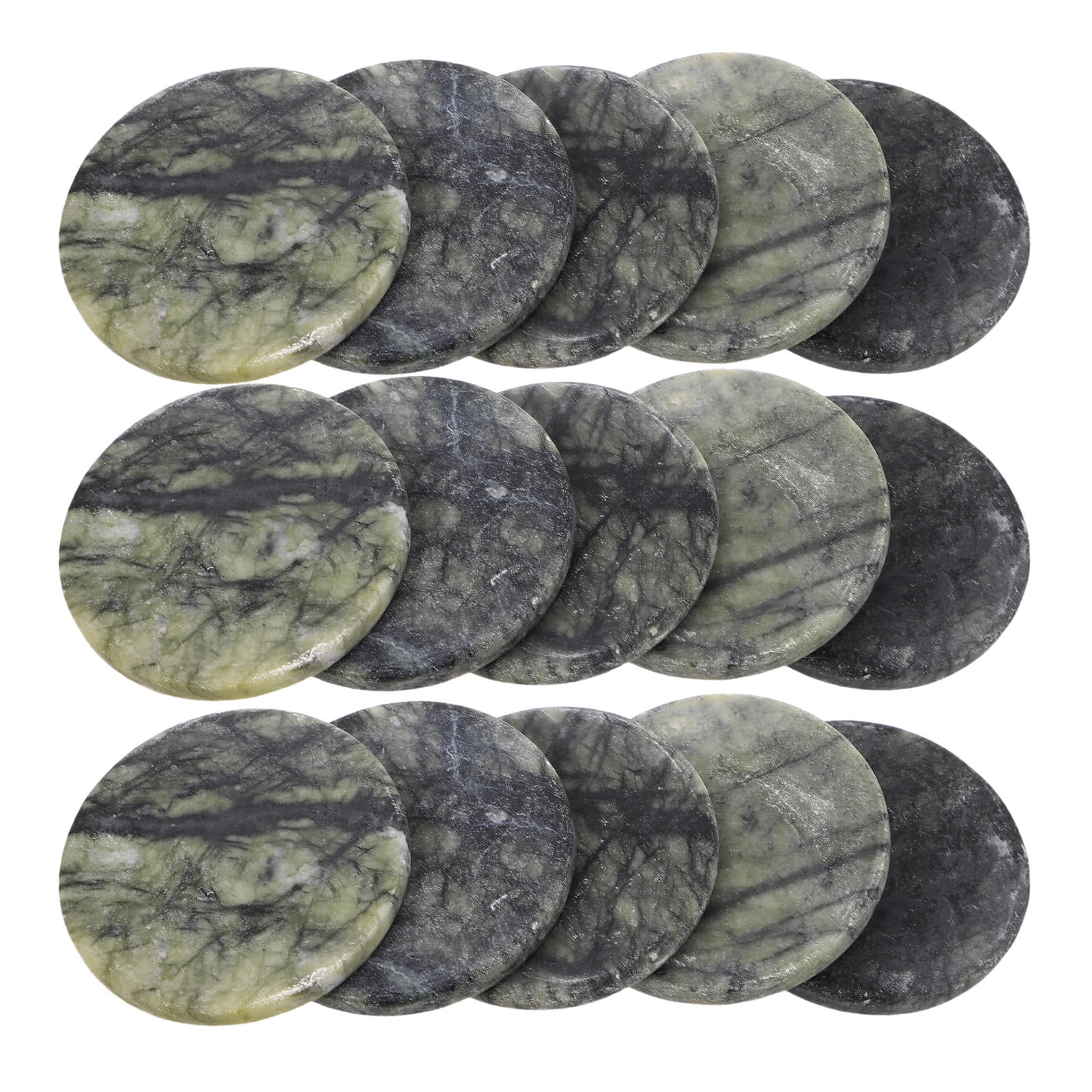 BESTYASH 40Pcs Skipping Rocks Natural Flat Stones for Outdoor Water ...