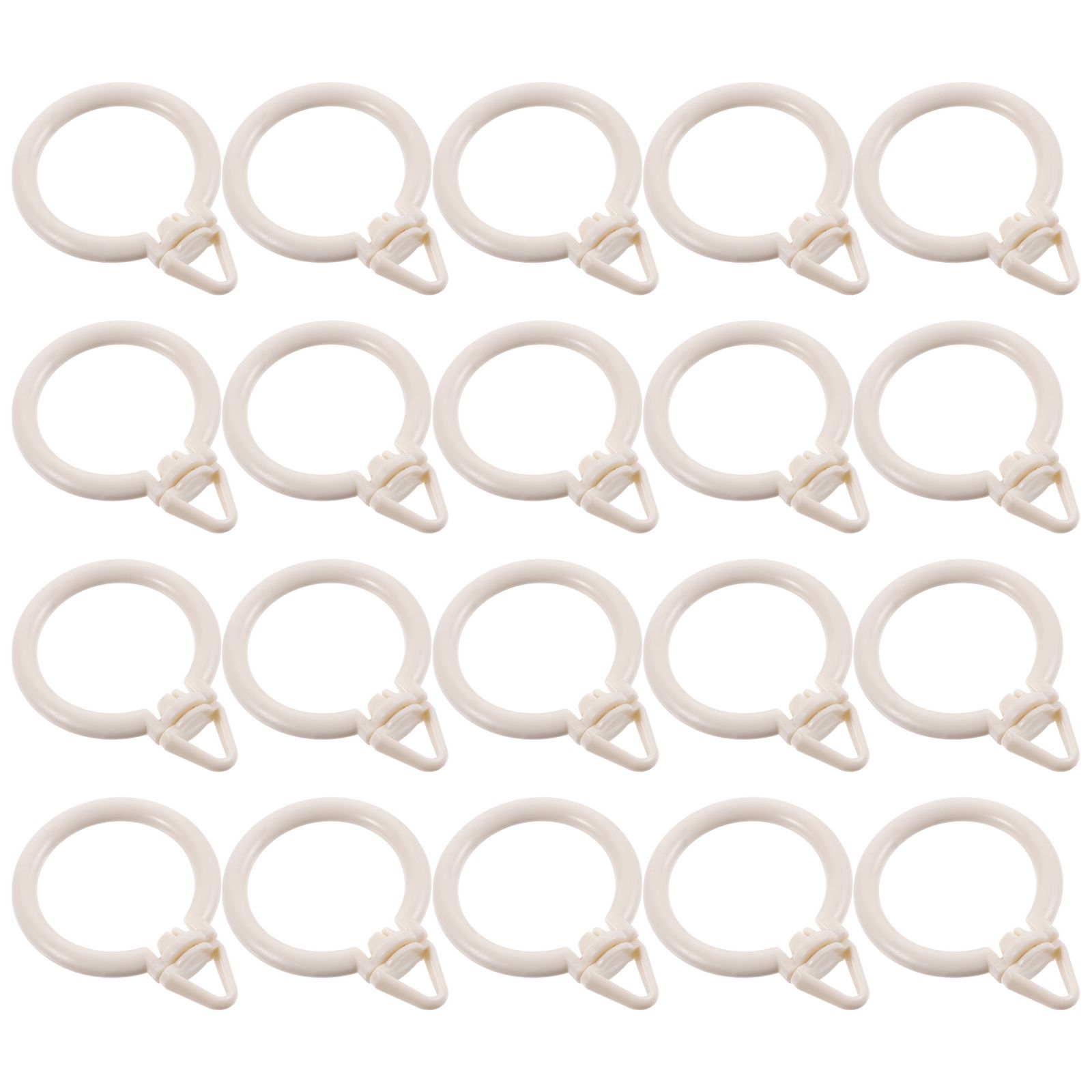 BESTYASH 48Pcs Plastic Shower Rings Hanging for Living Room - Walmart.com