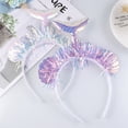 BESTYASH 4Pcs Assorted Color Mermaid Hairband with Shell Star and Mesh ...