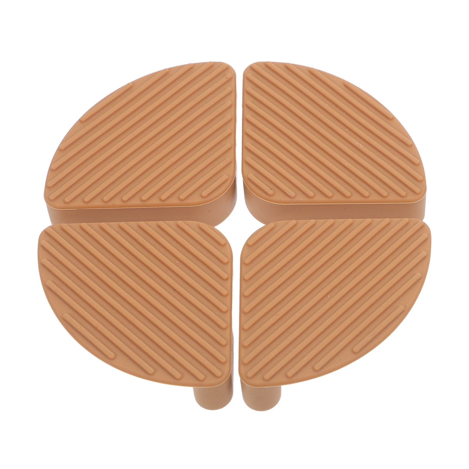 BESTYASH 4Pcs Brown Silicone Cutting Board Feet Stabilizer Pads for ...