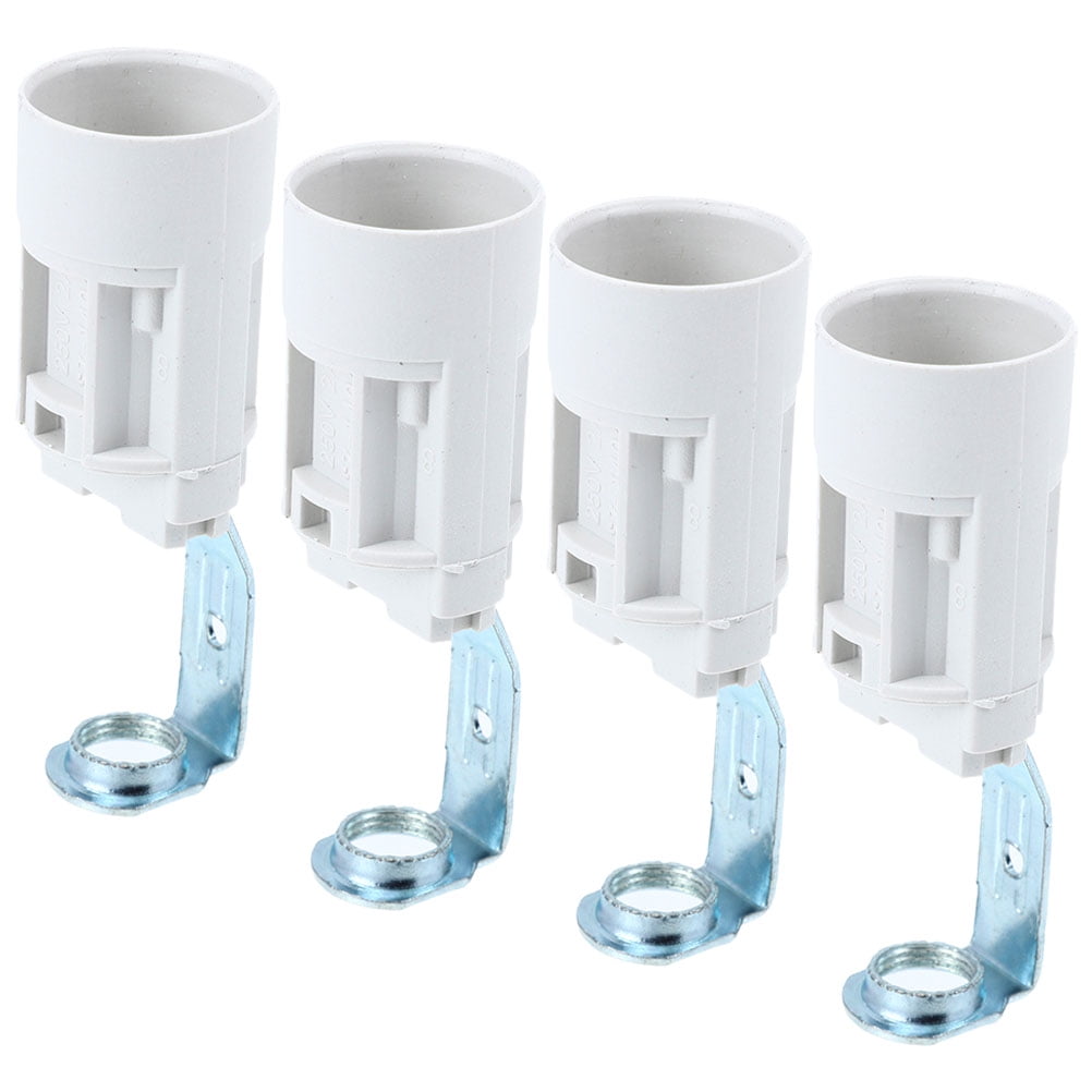 BESTYASH 4Pcs Candelabra Light Socket Stable Connection Zinc Alloy ...