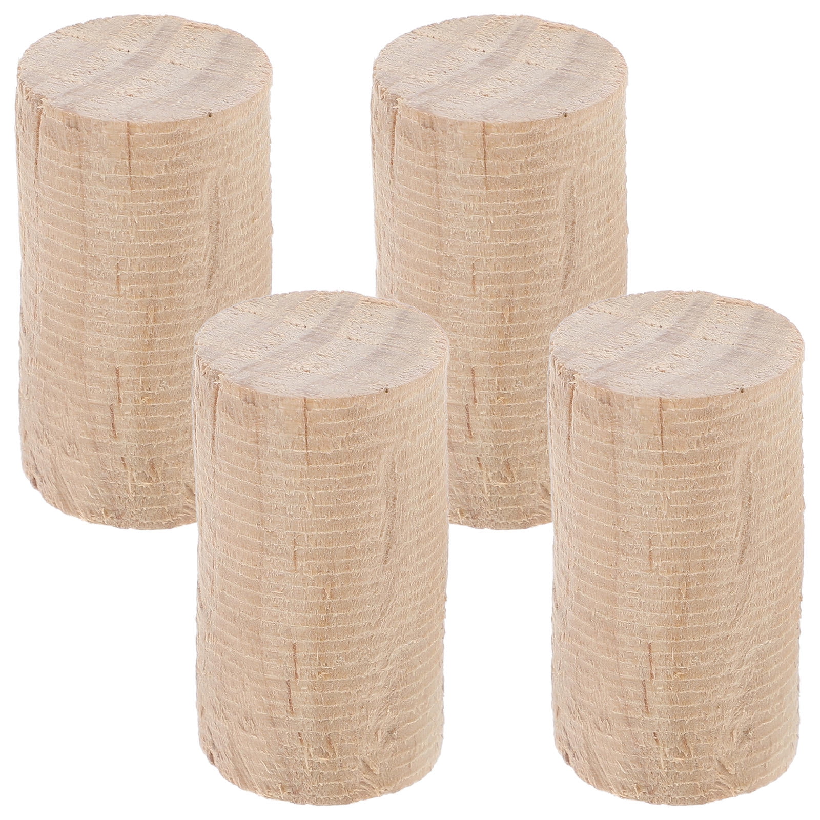 BESTYASH 4Pcs Couch Risers Khaki Wooden Height Boost Furniture Feet ...