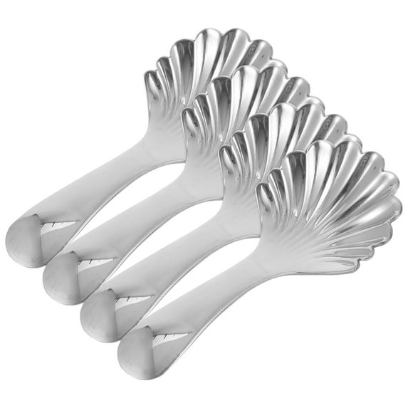 BESTYASH 4Pcs Dessert Spoon Stainless Steel Portable Pudding Spoon for ...