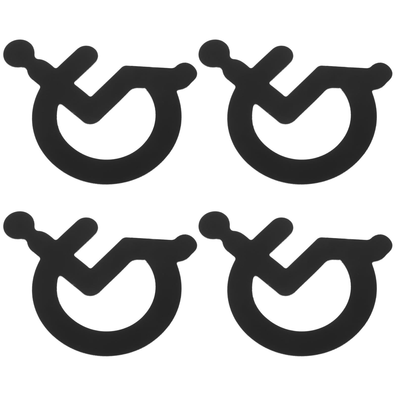 BESTYASH 4Pcs Disabled Wheelchair Symbol Acrylic Sign for Toilet and ...